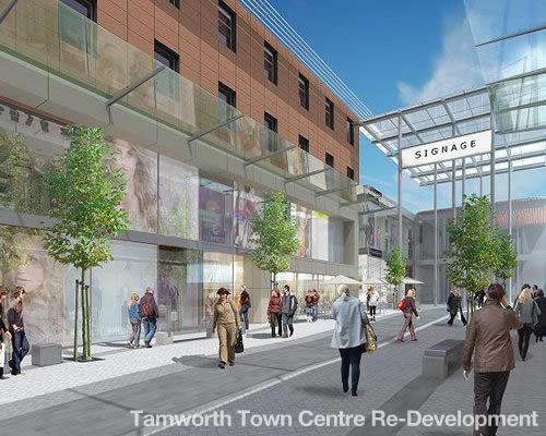 Projects | Tamworth Town Centre Re-Development | Integra Consulting ...